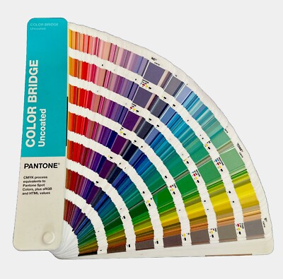 PANTONE Formula Color Guide Bridge Uncoated Reference Book. | eBay