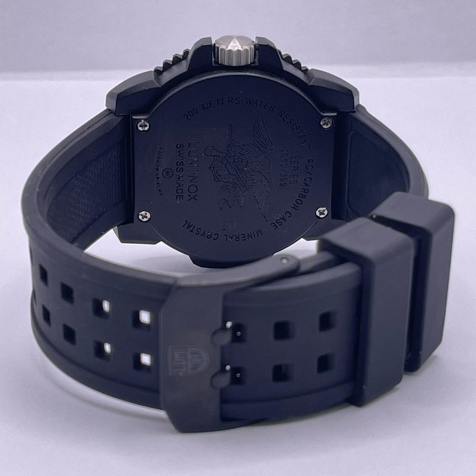 Luminox Navy Seal Colomark 25th Anniversary Carbon Blue Dial Watch xs ...