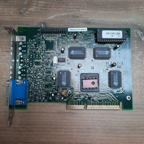 Carte Vidéo Riva 128 STB Velocity 4Mo AGP Ordinateur PC Vintage 1997 | eBay