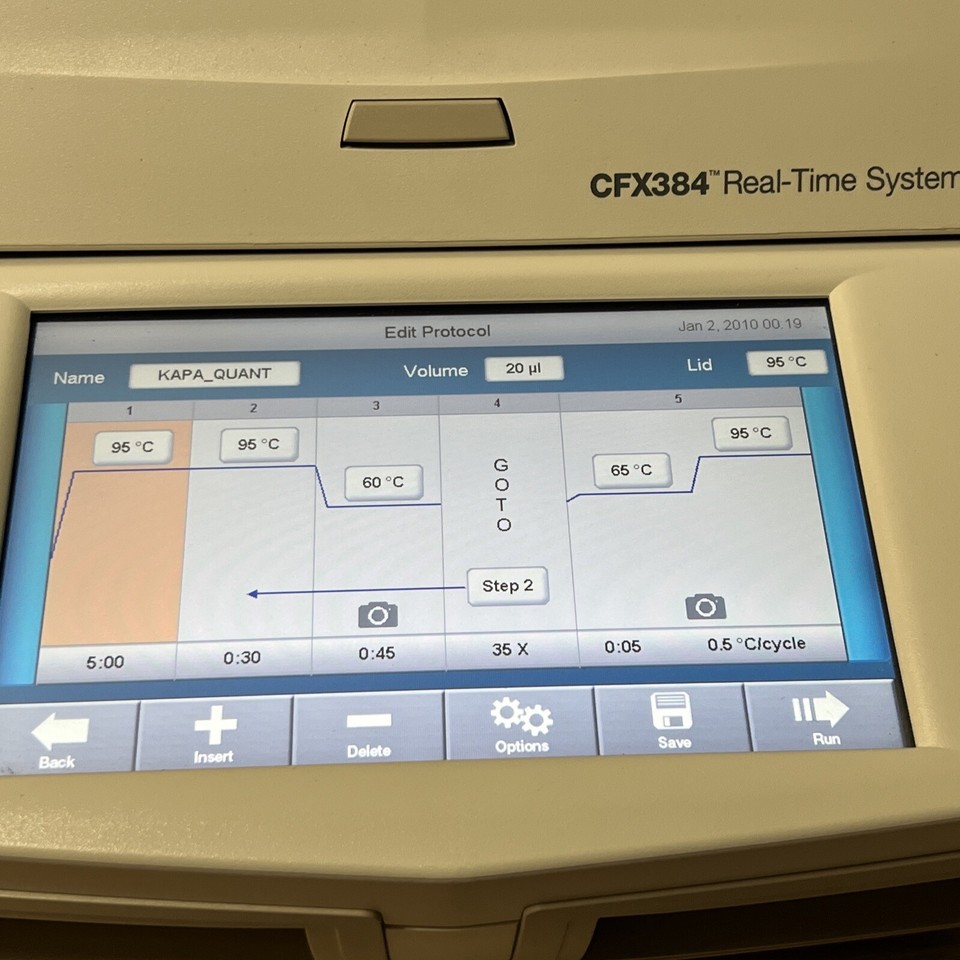 VERY NICE Bio-Rad CFX384 Real-Time PCR System with C1000 Touch Cycler ...