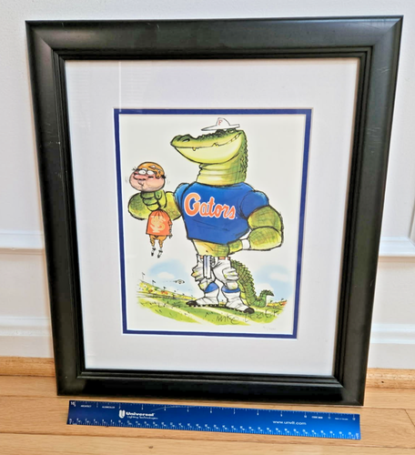 Mike Lester “Gator Bait” UF vs FSU Football Rivalry Print #911/3000 ...