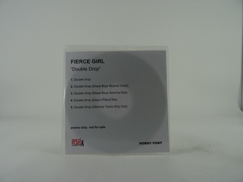 FIERCE GIRL DOUBLE DROP (B45) 5 Track Promo CD Single White Sleeve THE ...