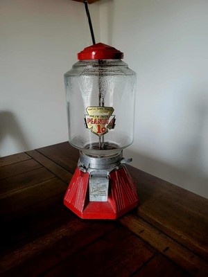 Vintage 1930's Northwestern Model 33 Gumball Peanut Machine Dispenser ...