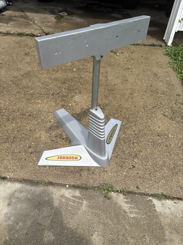 Vintage JOHNSON EVINRUDE Cast Aluminum Outboard Boat Motor Display ...