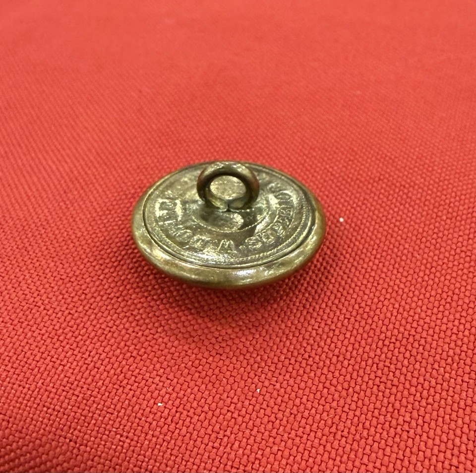 CIVIL WAR CONFEDERATE STAFF OFFICER'S COAT SIZE BUTTON ALBERT# CS-7-A ...
