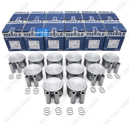 12pcs Piston & Ring Φ82mm For Mercedes-Benz S600L CL600 5.5T V12 M275 ...