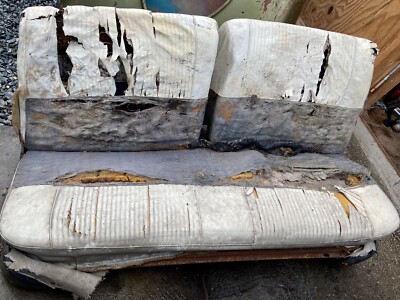 55 56 Chevy 2-Door Complete Front Seat 1955 1956 Front Bench Seat ...