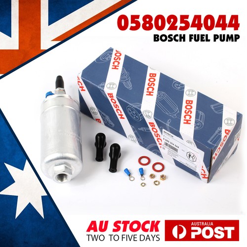 Genuine BOSCH 044 300LPH Racing External Fuel Pump 0580254044 E85 AU ...
