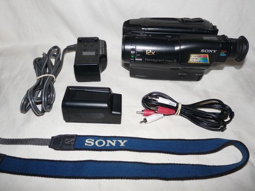 Sony CCD-TR33 8mm Video8 camera Camcorder VCR Player Video Transfer | eBay
