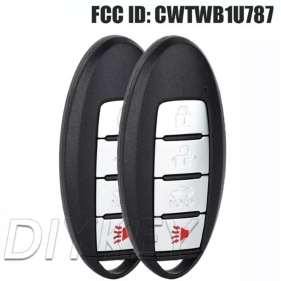 2 Smart Remote Key Fob for Infiniti M35 M37 M56 Q70 QX56 for Nissan ...
