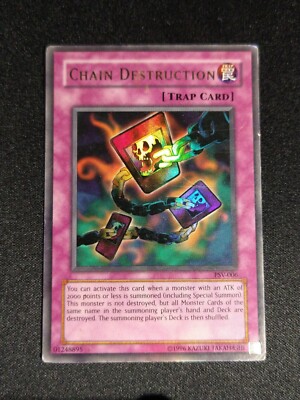 Yu-Gi-Oh! Chain Destruction PSV-006 Unlimited Edition Ultra Rare HP ...