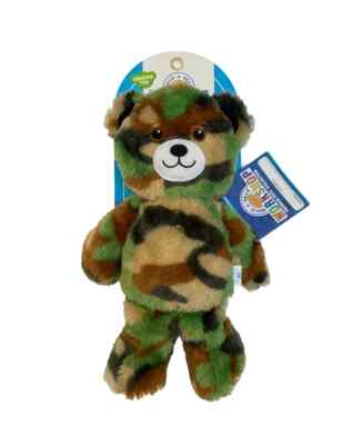 Build-a-Bear Workshop Promise Pets Collection Plush Dog Toy- Bear -Camo ...