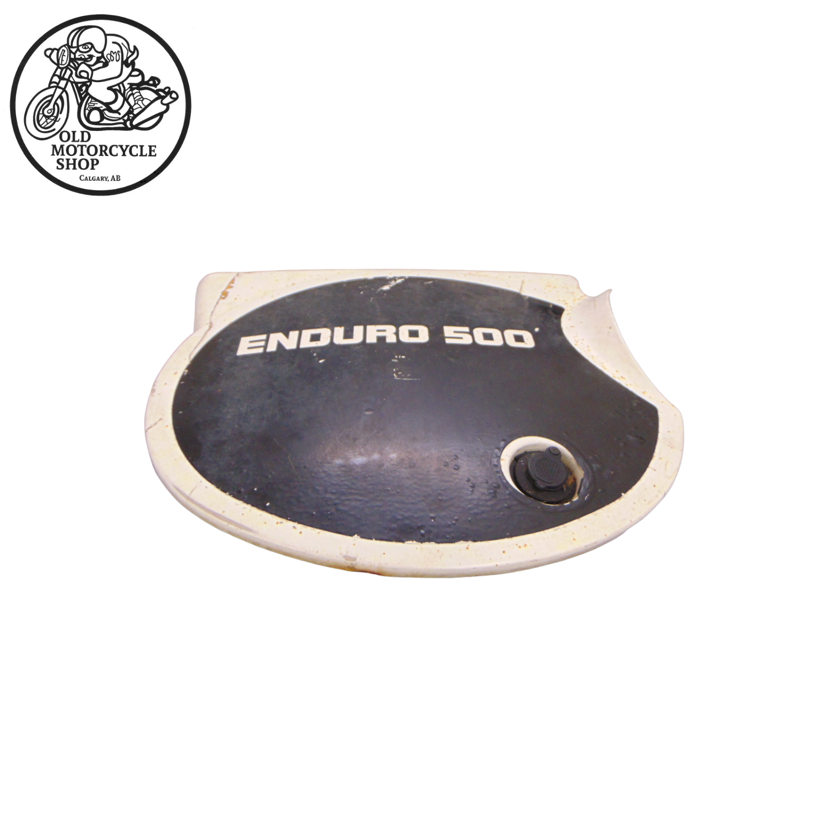 1979 YAMAHA XT500 LEFT SIDE PANEL COVER PLASTIC FAIRING (NO KEY ...