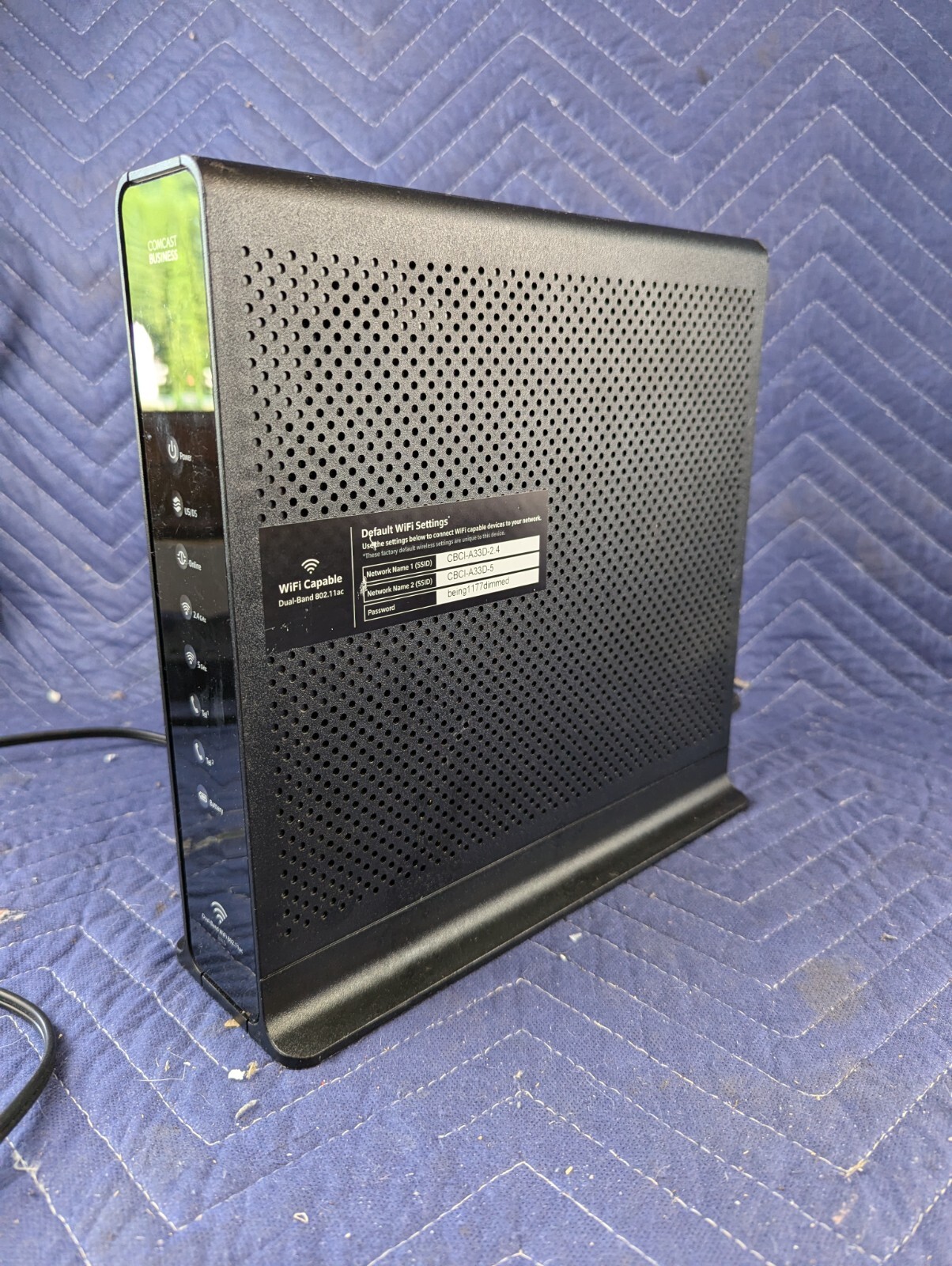 Technicolor Comcast Business DPC3941B Dual Band Modem Router for sale ...