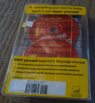 Teach Yourself Beginner's German Language Courses 2 audio CDs with ...