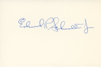 Edward R. Schowalter Jr. - Medal of Honor: World War II - Autographed ...