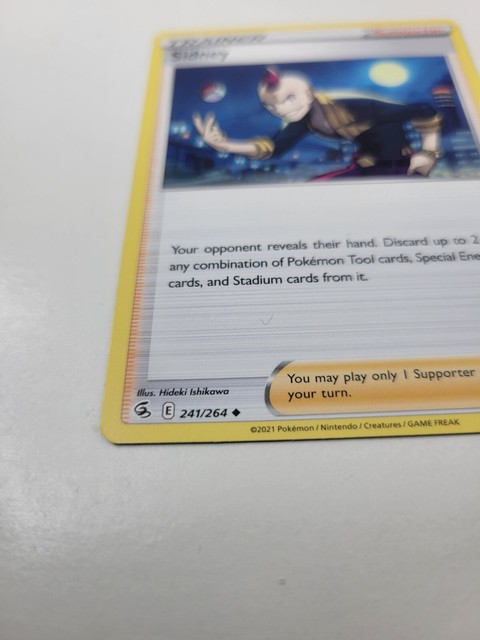 Pokémon TCG Sidney Fusion Strike 241/264 Regular Uncommon for sale ...