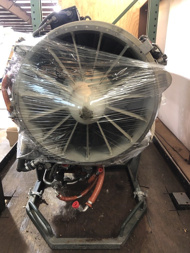 General Electric CJ610-8A Jet Engine Turbine CJ610 Log Books Included ...