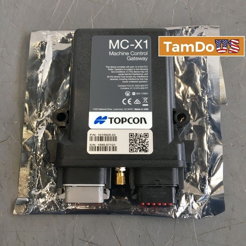 Topcon MC-X1 Machine Control Gateway, P/N: 1015925-03, GPS Excavator ...