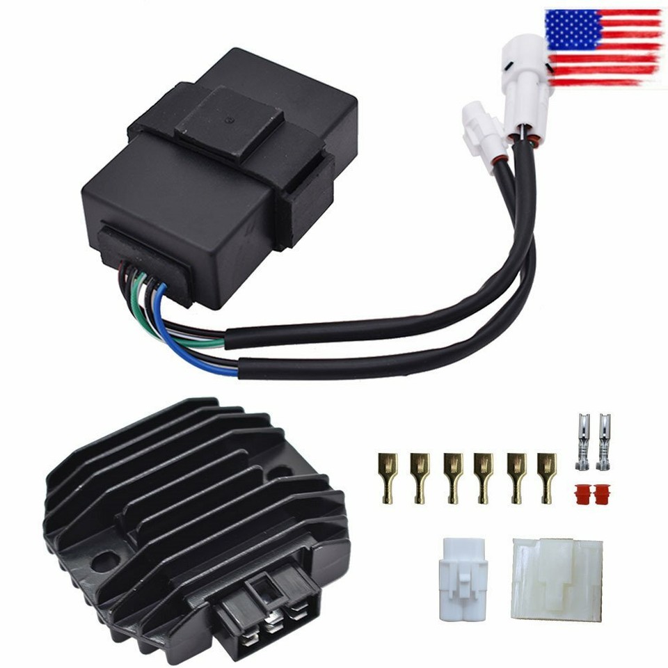 For Kawasaki Bayou 300 KLF300B 1988-1991 CDI Box Voltage Regulator ...