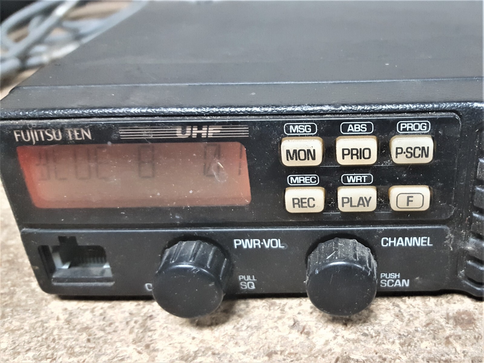 Fujitsu Ten FTM40-3556AT UHF Digital Mobile Radio | Black | FTM403556AT ...
