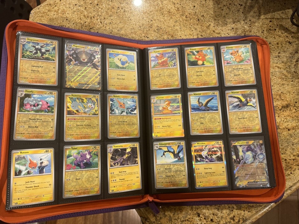 Pokemon Scarlet And Violet Base Master Set Complete W/ VaultX SV1 ...