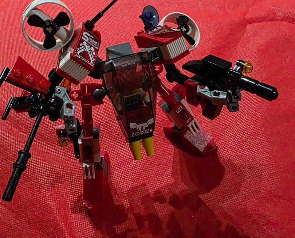 LEGO Exo-Force (8111) River Dragon -Complete(No Manual/No Box) Unused ...