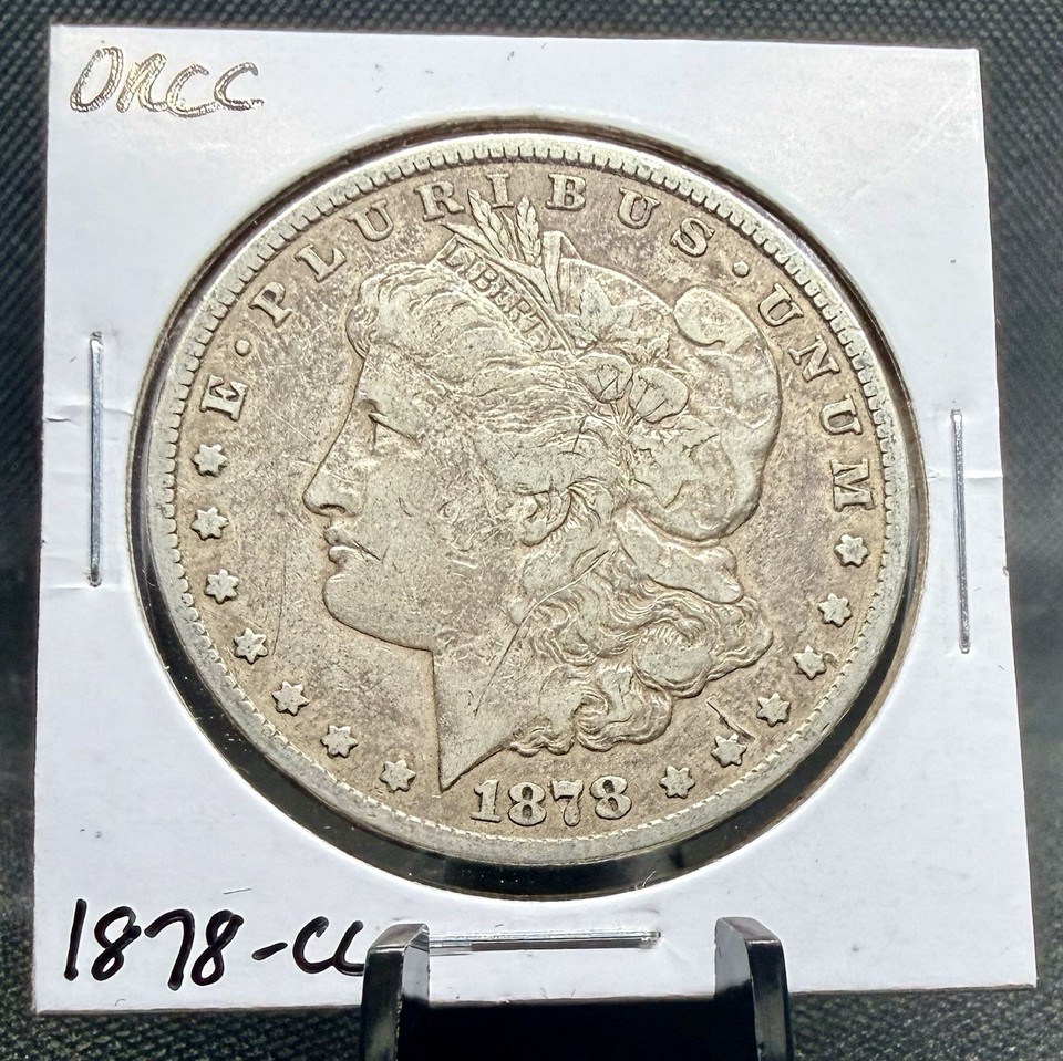 1878-CC 90% Silver Morgan Dollar (Average Circulated Condition) | eBay