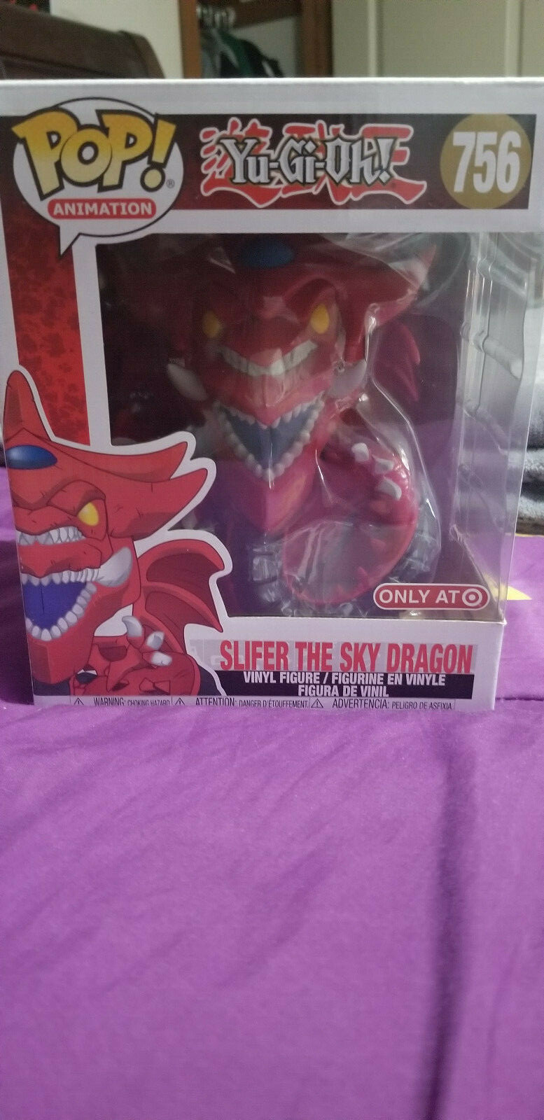 Funko Pop! Slifer The Sky Dragon (Yu-Gi-Oh) #756 Target Exclusive 6 ...