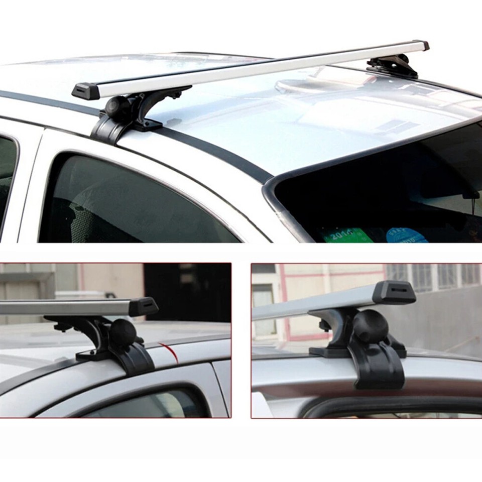 For Peugeot 208 3008 48" Car Top Roof Rack Cross Bar Cargo Luggage ...