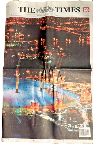 Authentic collectors Times of London Millennium edition newspaper | eBay