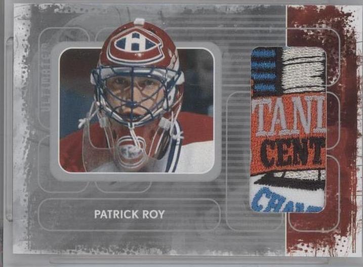 2008-09 In the Game Ultimate Memorabilia 9th Edition - Patrick Roy ...