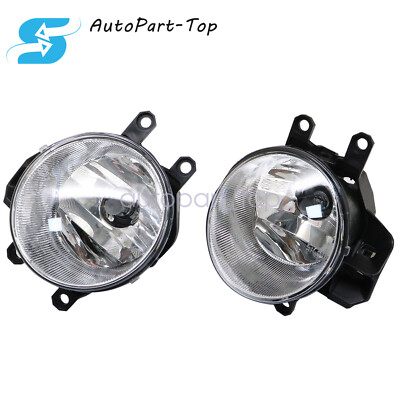 2 Bumper Fog Light Driving Lamps W/Bulbs Left+Right For Toyota 4Runner ...