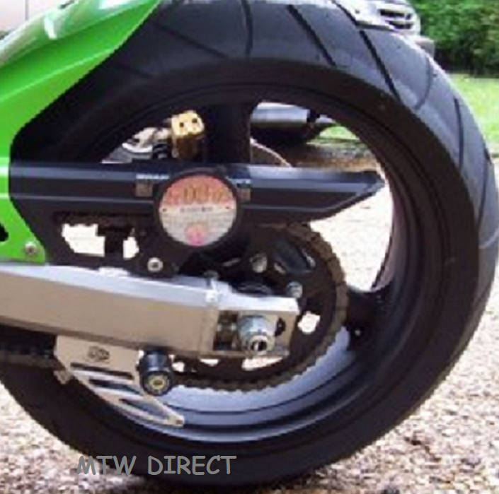 Honda CBR600RR 2003-2008 R&G Racing silver aluminium toe chain guard ...