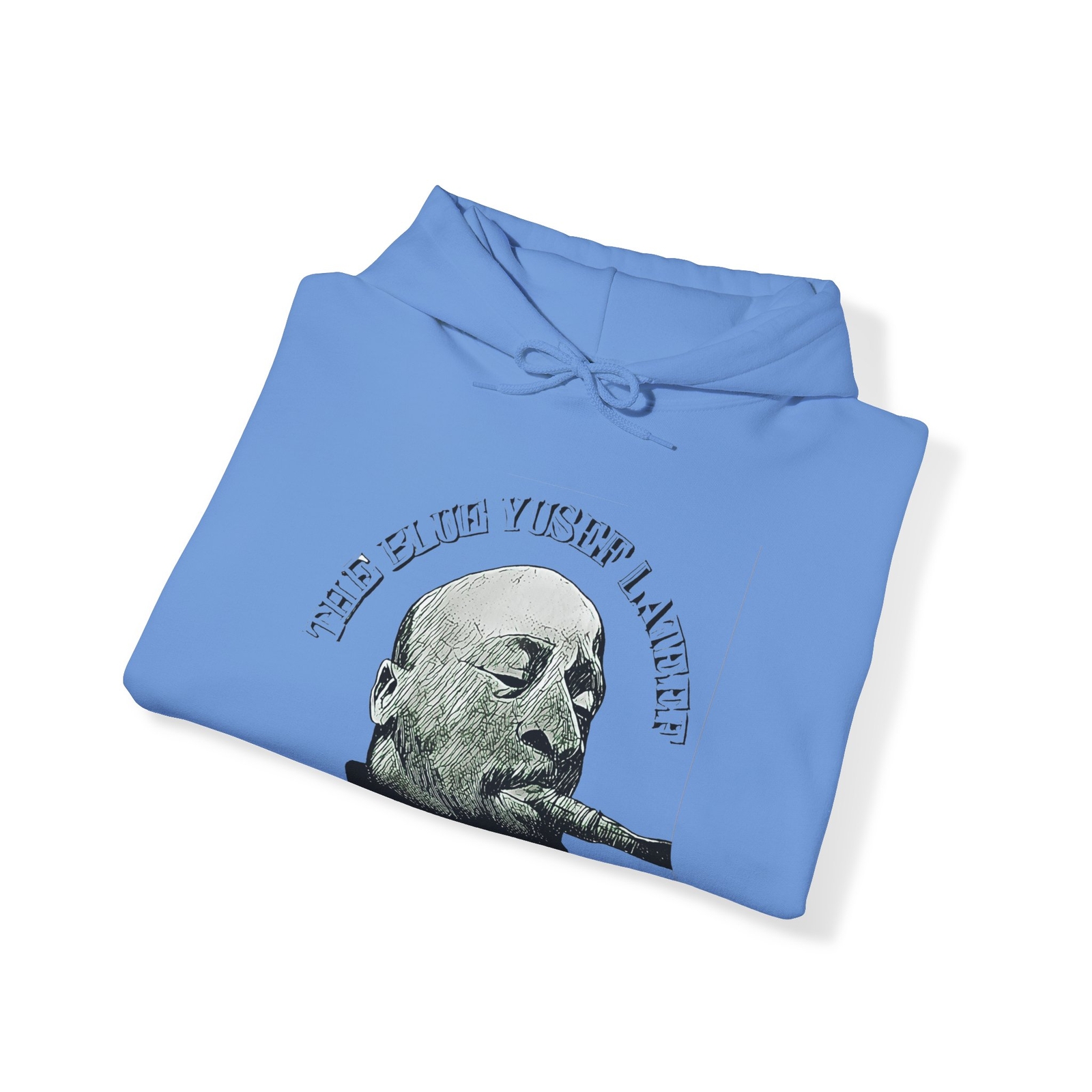 The Blue Yusef Lateef Graphic Print LS Unisex Heavy Blend™ Hooded ...