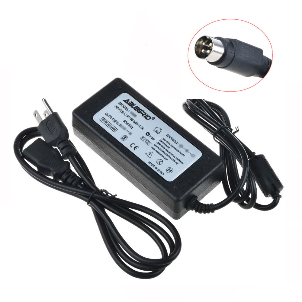 12V 4-Pin DIN AC/DC Charger Adapter For Model: ZF120A-1208000 ...