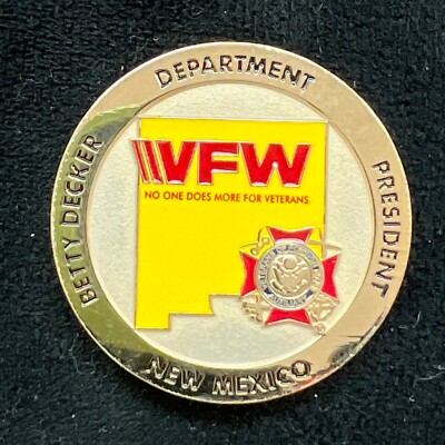 VFW No one does more for Veterans 22 Challenge Coin | eBay