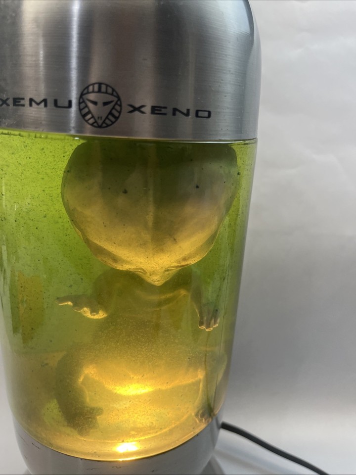 Xemu Xeno Preserved Alien Embryo Lamp 2001 Spencer Gifts, Vintage | eBay