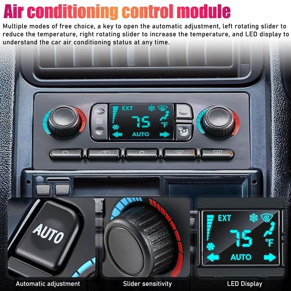AC Heater Climate Control Module 599-009 For Chevy GMC Improved Design ...
