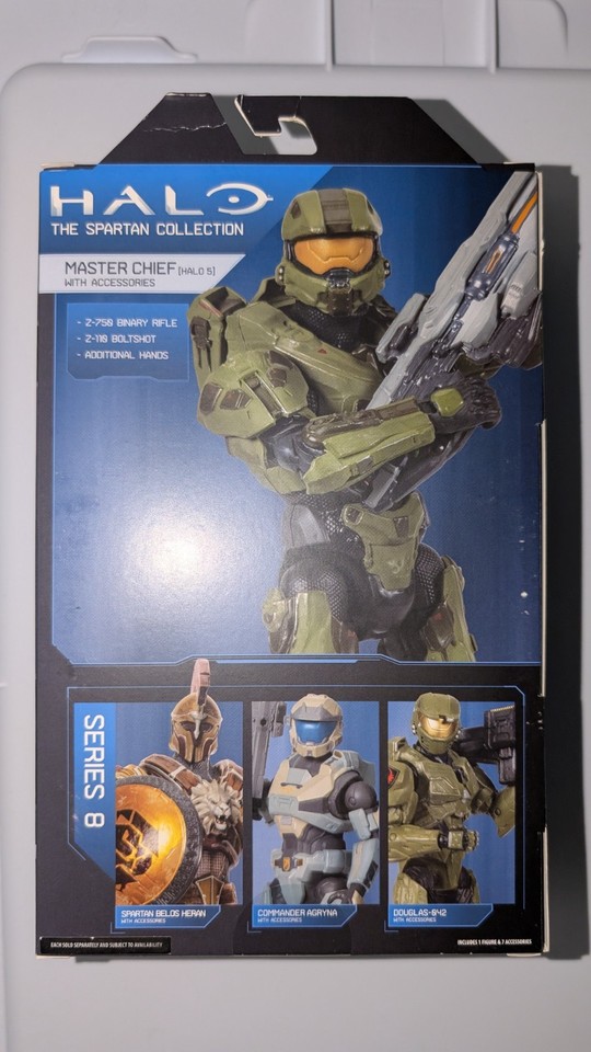 Jazwares Halo Spartan Collection Series 8 Master Chief (Halo 5) | eBay