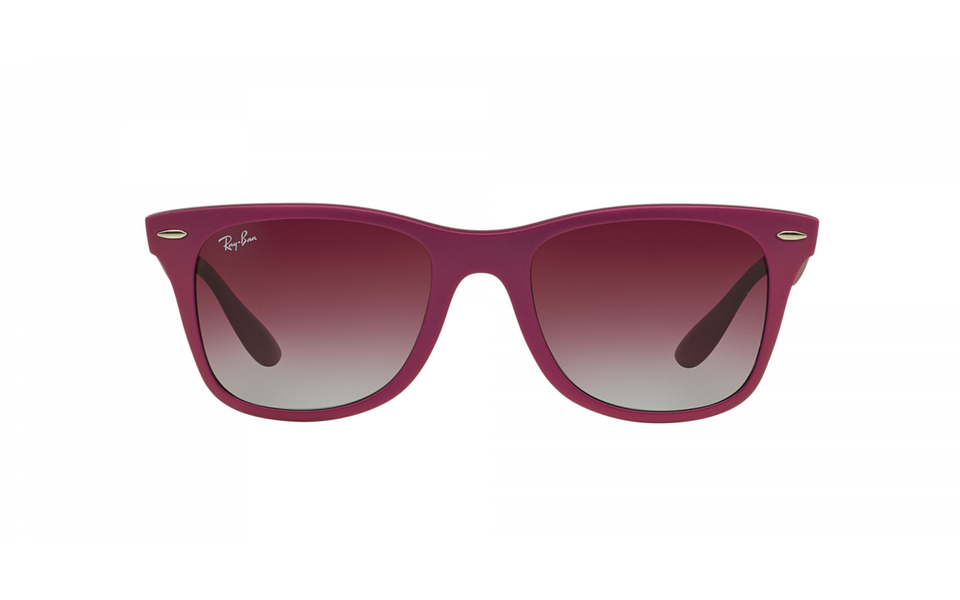 Ray-Ban RB4195 60874Q Violet Square Violet Gradient 52-20-150 Unisex ...