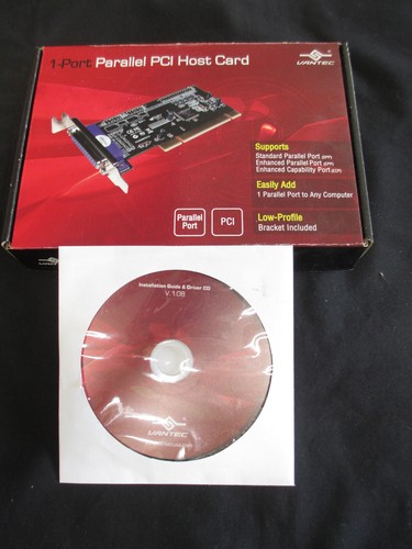Vantec UGT-PC10PL Parallel PCI Host Card DRIVER DISC ONLY | eBay