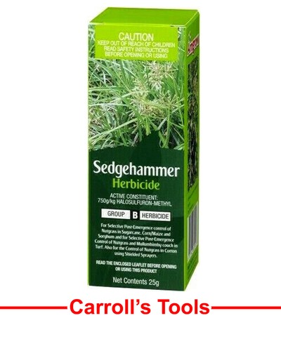 Weed Killer Amgrow Sedgehammer Herbicide 25G - Kills Nutgrass ...