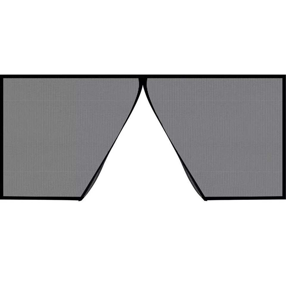 16 x 7FT Garage Door Screen Magnetic Single Heavy Duty Mosquito Insects ...