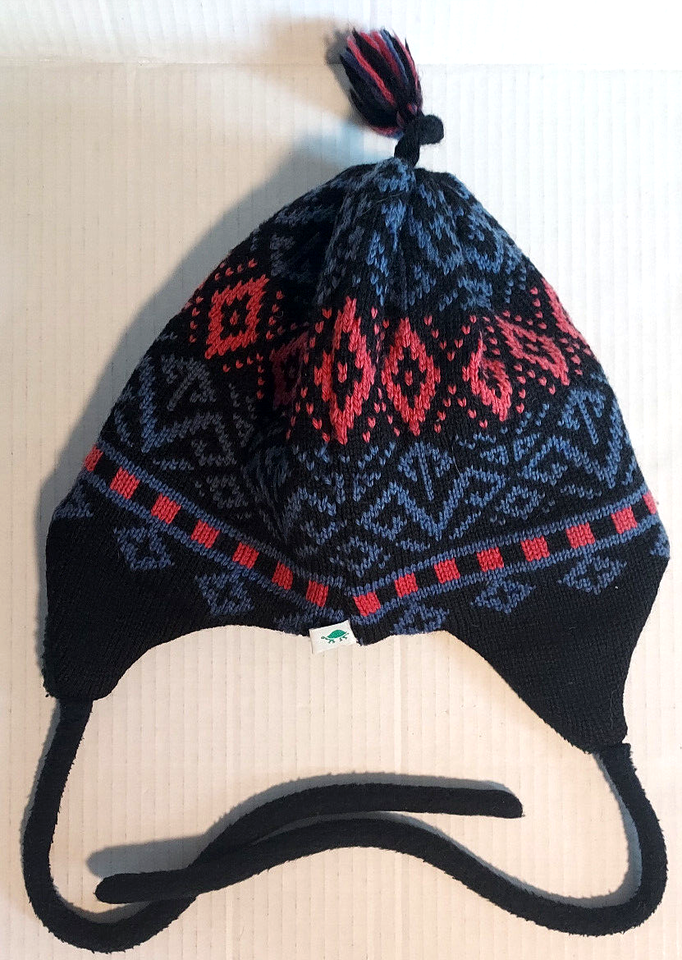 Vintage Turtle Fur Poppy Gall Wool Blend Beanie Hat Fleece Lined Adult ...