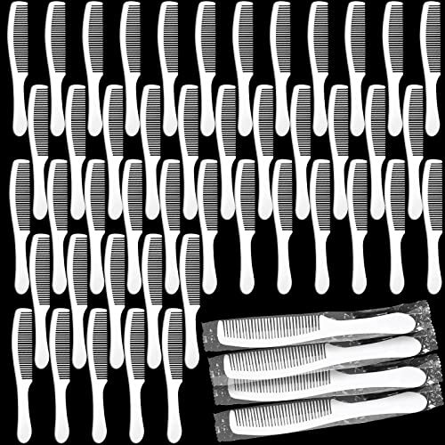 Combs Individually Wrapped, 200 Pcs Disposable Combs in Bulk Plastic ...