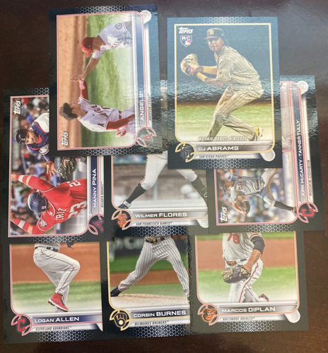 2022 Topps Mini Card Black Parallel Online Exclusive - YOU PICK ...