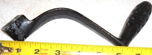 Vintage Cast Iron Ash Grate Coal & Wood Burning Stove Shaker Handle ...