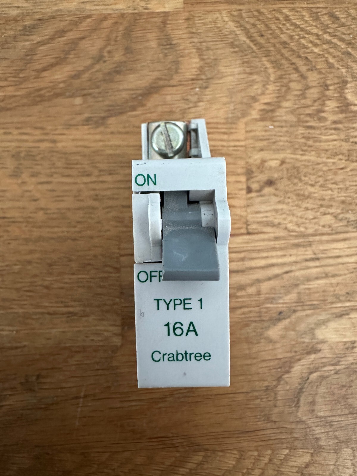 Crabtree SB6000 TYPE 1 MCB, 32 16 6 amp 32a 16a 6a BS3871 Category M6 ...