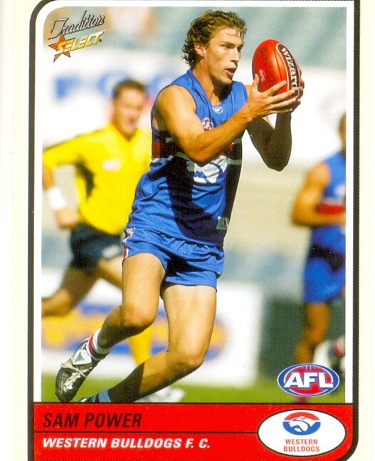 2005 AFL SELECT TRADITION Common card #161 - Sam Power - Western ...